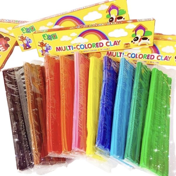 SCL-013 Joy Multi-Colored Clay Bar 12pcs | Lazada PH