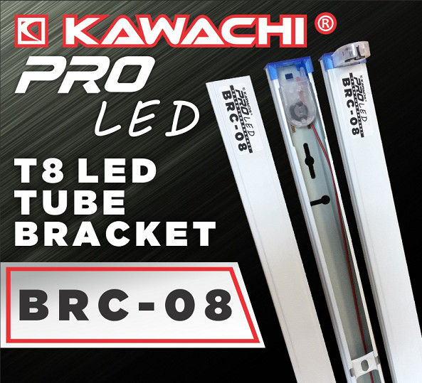 KAP LAMPU LED TUBE/ BRACKET T8 PRO LED KAWACH Panjang bracket :120CM ...