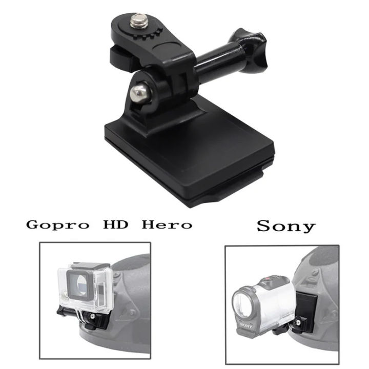 FAST/MICH/NVG Tactical Helmet Base Adapter Fixed Mount For Gopro HD ...