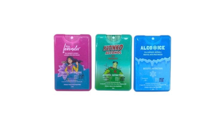 Scented Alcohol card Spray 20ml Trio Pack | Lazada PH