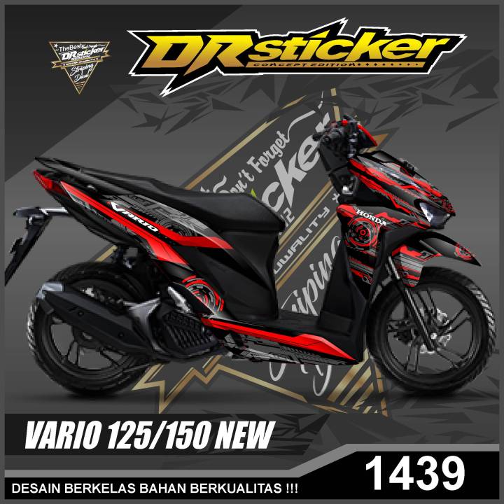 Decal Vario 150/125 2019 2019 2020 Circle grafis Teknologi/ Stiker ...