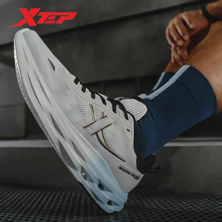 Xtep Men's Running Shoes Rebound Non-slip Comfortable Men's Running ...