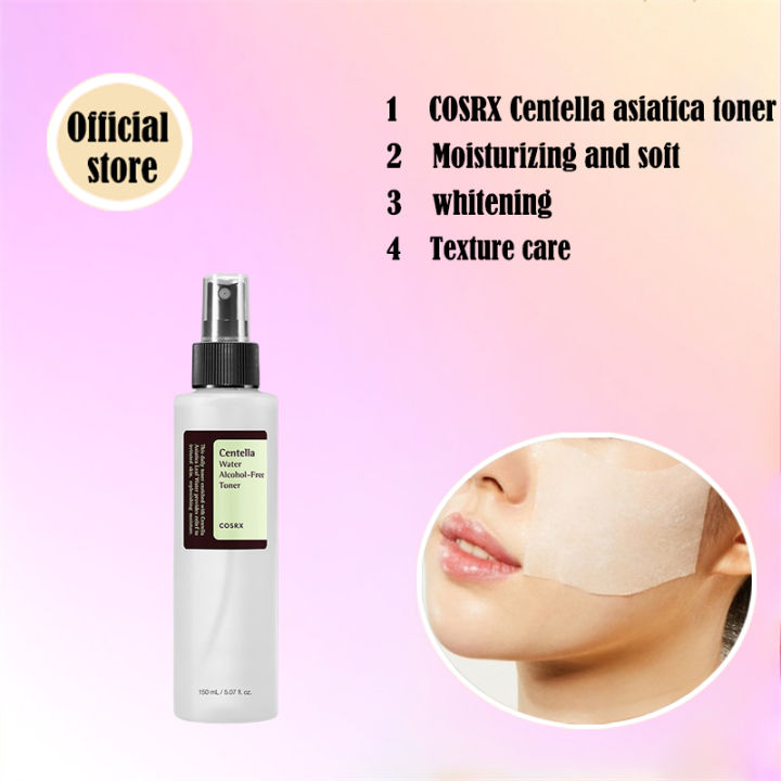 【COD】 COSRX Centella Water Alcohol Free hydrating Toner Brightening and ...