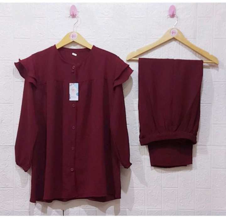BEST SELLER REVA ONE SET CRINKLE PREMIUM TERBARU VIRAL 2023 / REVA ...