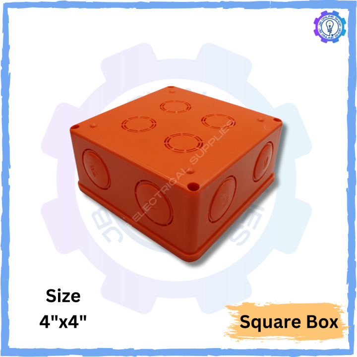 Poly PVC Square Box 4x4 | Lazada PH