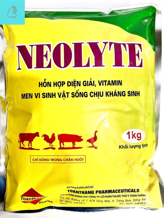 {Chính Hãng) Neolyte (1kg-10 gói 100Gr) Hỗn hợp 3 trong 1 Men tiêu hoá ...