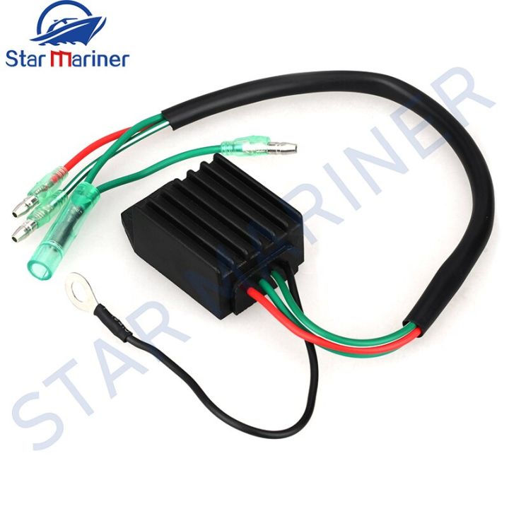 Conjunto De Regulador Rectificador Y Amp 6H2-81960-00 Para Motor ...