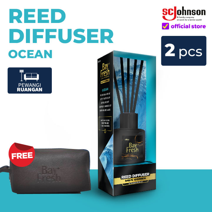Bayfresh Reed Diffuser Men Series Pengharum Ruangan - Ocean | Lazada ...