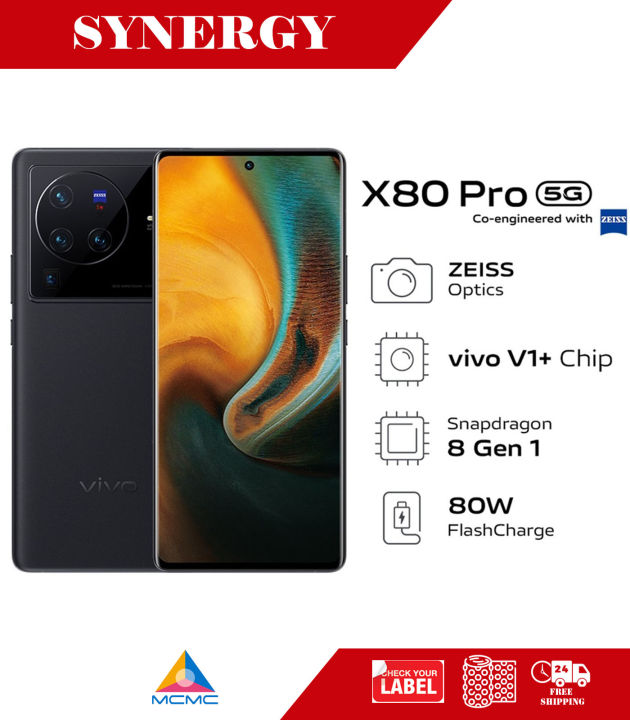 Vivo X80 Pro Smartphone Free vivo 50W Vertical Wireless Flash Charger ...