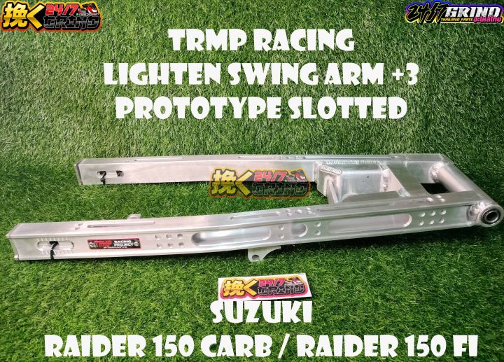 SUZUKI RAIDER 150 CARB / RAIDER 150 FI LIGHTEN SWING ARM PLUS 3 TRMP ...
