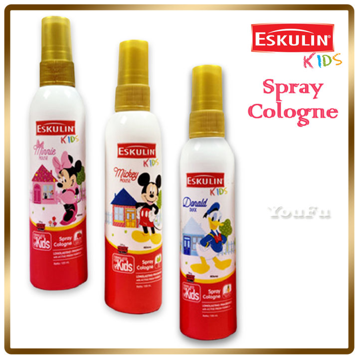 Minyak Wangi Anak Laki Laki Eskulin Kids Spray Cologne Mickey Mouse And ...
