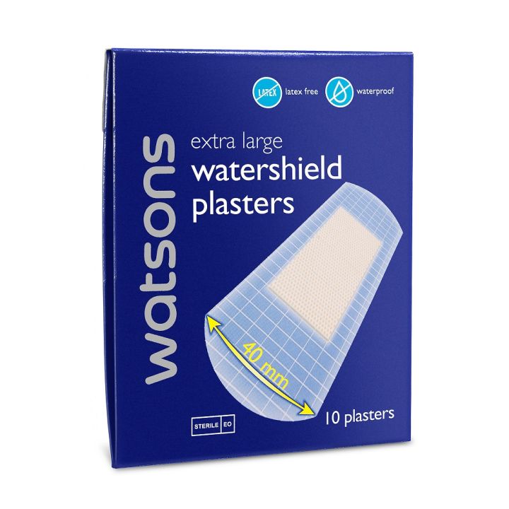 WATSONS Extra Large Watershield Plasters 10s | Lazada PH