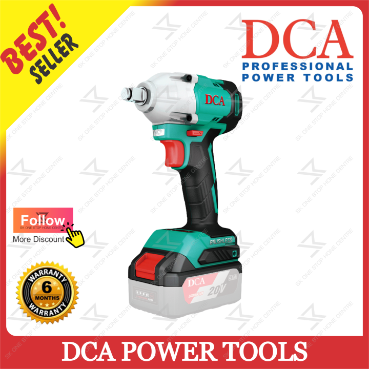DCA 20V Cordless Brushless Impact Wrench ADPB298 | Lazada