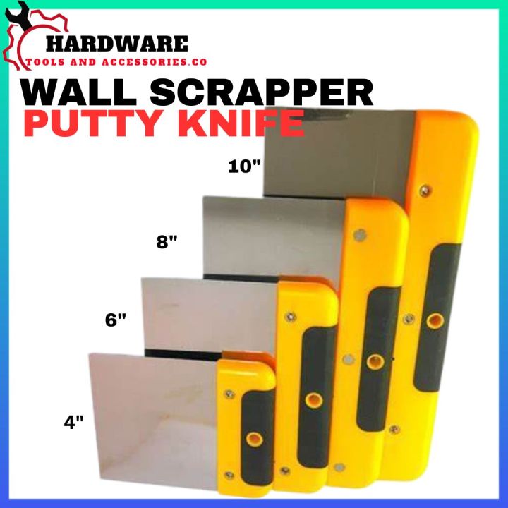 Wall Scrapper / Putty Knife (4'/6'/8') Stainless Steel Paint /Shovel ...