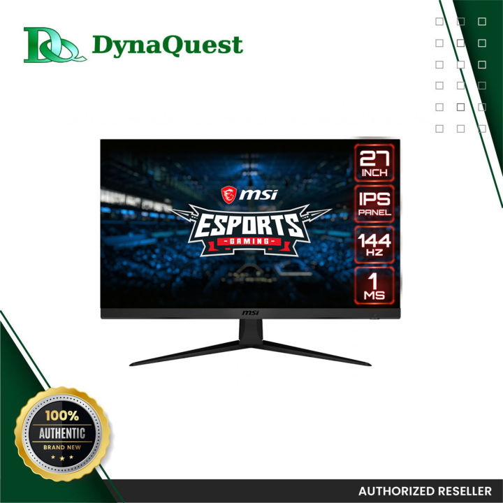 MSI 27" OPTIX G271 IPS FHD 1920x1080 144Hz ADAPTIVE FREESYNC GAMING ...