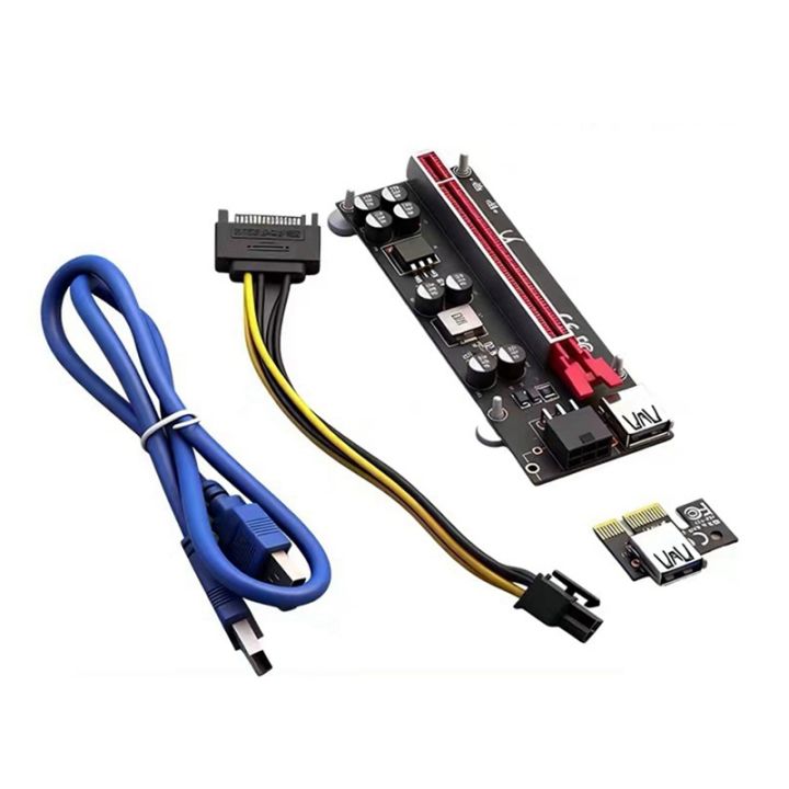 PCIE X1 to X16 Extender PCI-Express Riser Cable for Graphics Card ...