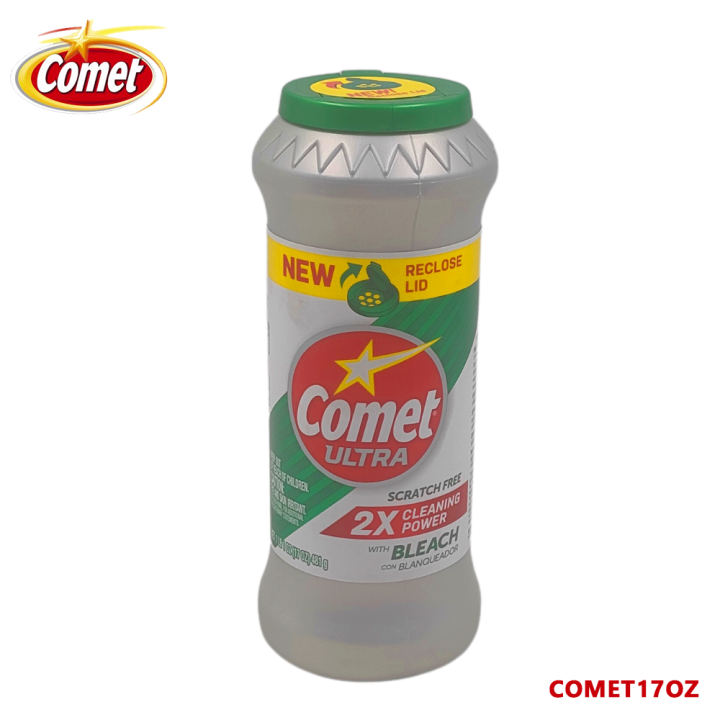 Ultra Powder Cleansers Bleach No Scratch Comet/Biotol Scouring Chlorine ...