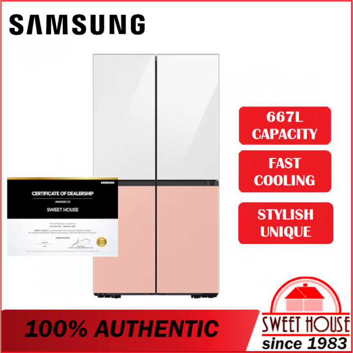 [MELAKA ONLY] SAMSUNG 667L BESPOKE DESIGN FRENCH DOOR (CLEAN WHITE ...