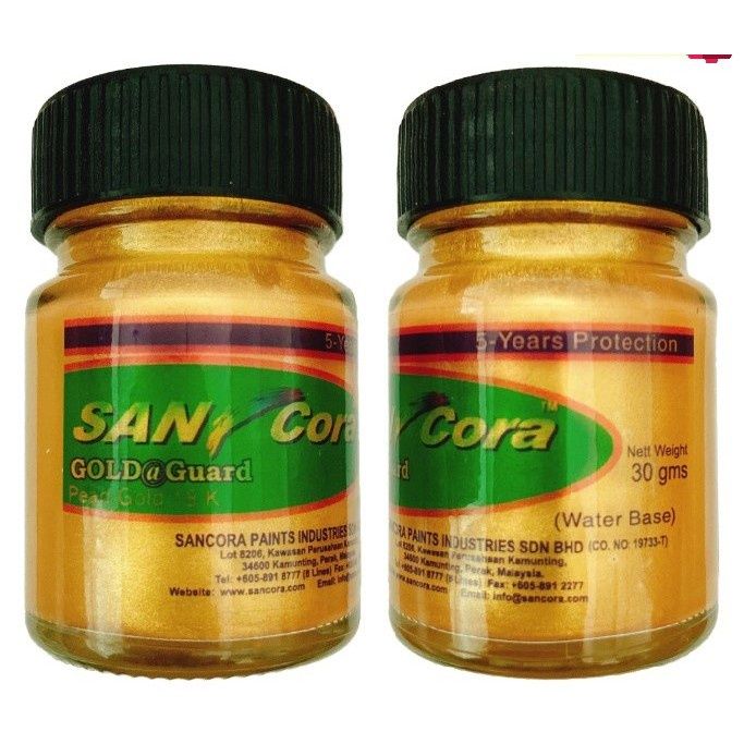 Sancora 18K Gold Guard Acrylic Base Paint Water Base | Lazada