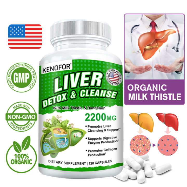 Liver Protection Supplement Liver Detoxification, Purification, Repair ...