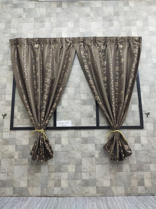 Langsir Tingkap 2 Panel / Langsir Tingkap 3 Panel / saiz langsir di ...