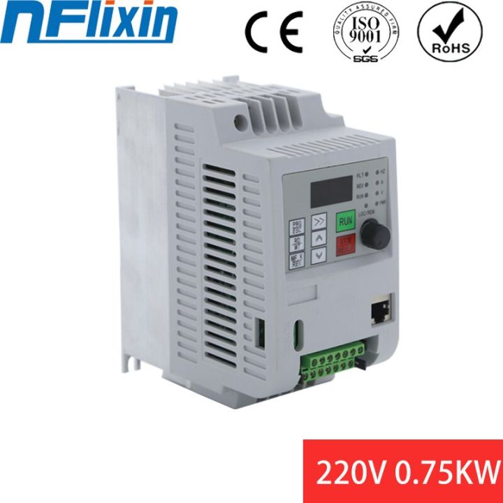 variable frequency converter 50Hz/60Hz motor inverter 9100 VFD 2.2kw single-phase 220v input ...