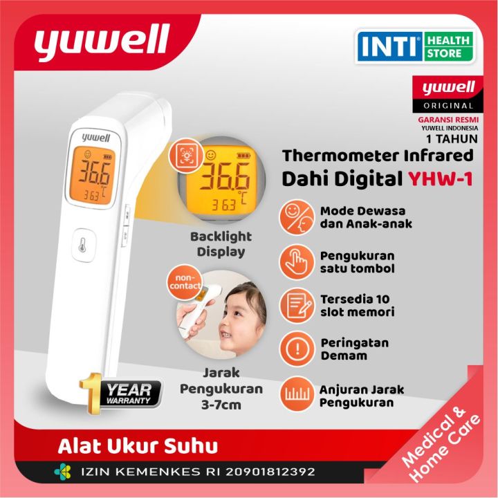 Yuwell | Thermometer YHW-1 | Termometer Dahi Digital Yuwell | Lazada ...