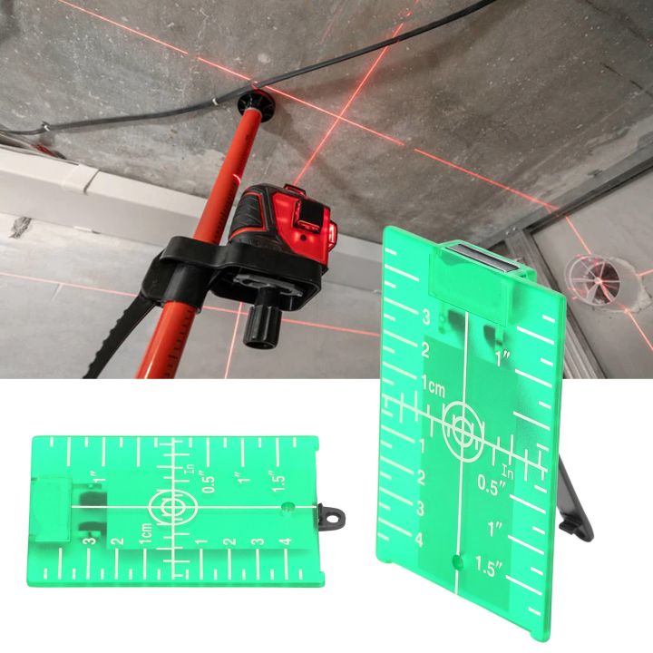 Laser Target Card Good Stability Magnetic Floor Target Positioning Hole ...