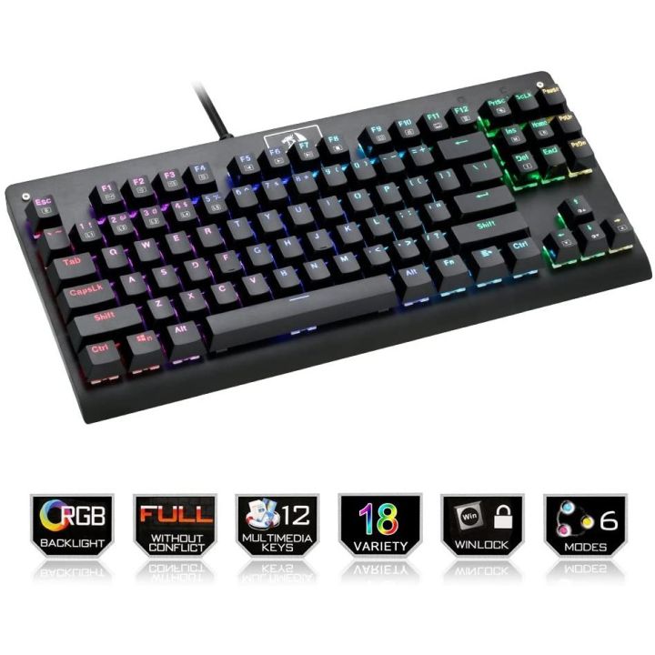 Red Dragon K568 rgb-1 Dark Avenger keyboard | Lazada PH