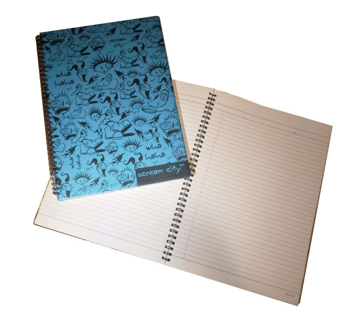 Azone Scream City A4 | A5 | A6 Ring Binder Notebook | Lined | Lazada ...