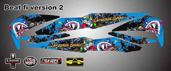 HONDA BEAT FI V2 DECALS STICKERS | Lazada PH