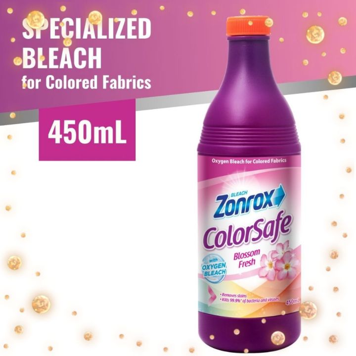 Zonrox Bleach Color Safe Blossom Fresh 450ml | Lazada PH