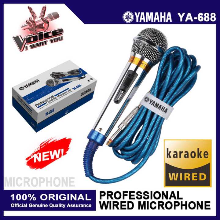 YAMAHA High Sensitivity YA-688 Professional Legendary Vocal Dynamic ...