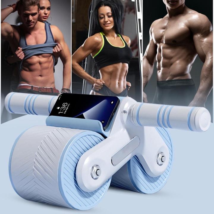 Abdominal Wheel Exerciser Dual Wheel Ab Roller Abdominal Fitness Wheel ...