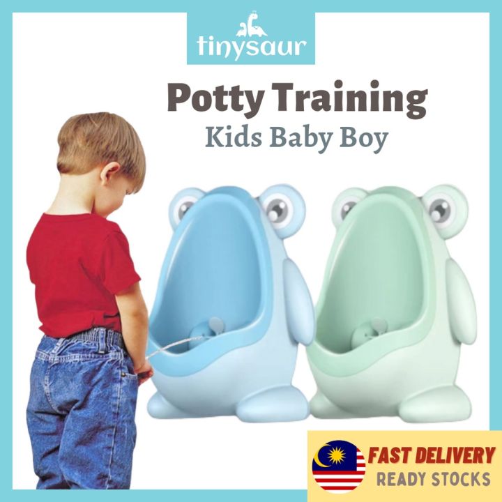 [Msia Ready Stock]Tinysaur Frog Design Removable Stand Potty Kids Boy ...
