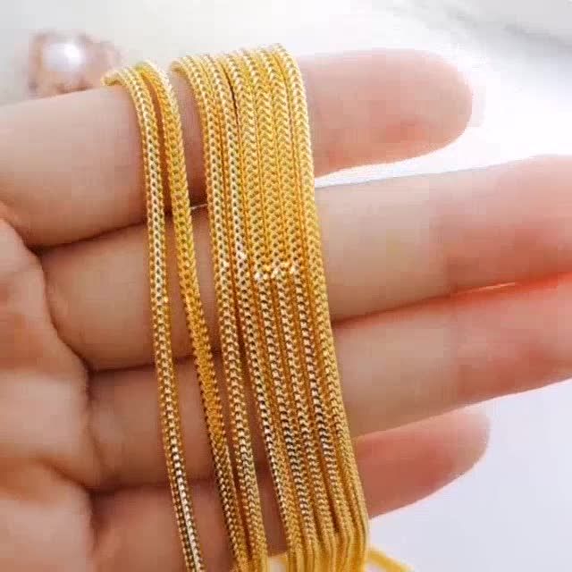 Rantai Leher Dragon Pdr Padu Emas 916 Yon Hing | Lazada