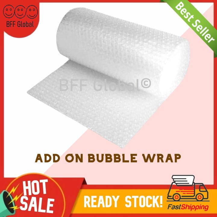 【ADD ON】Bubble Wrap Tambah Bubble Wraps 附加泡泡膜 Better Protection Parcel ...