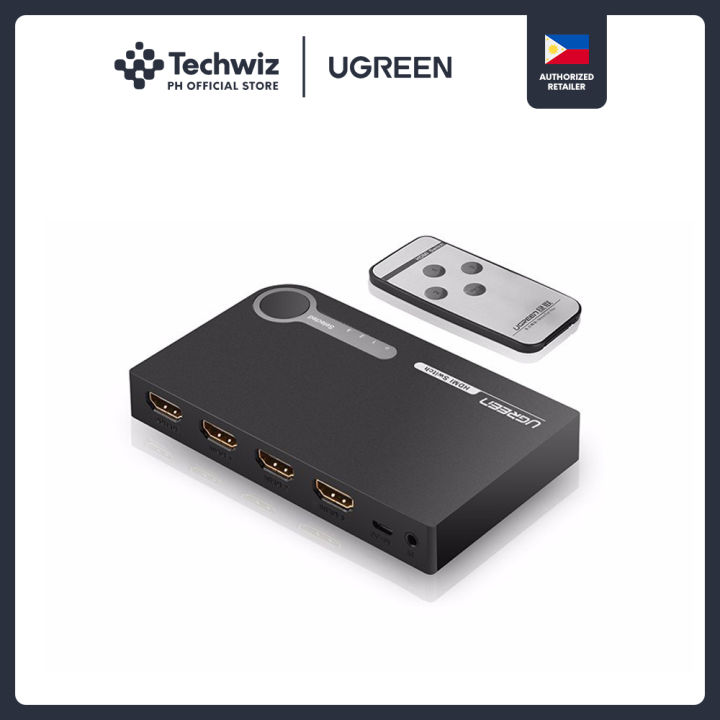 [Techwiz] UGREEN HDMI Switch 4K 3 Port HDMI Switcher Splitter Hub 4K ...