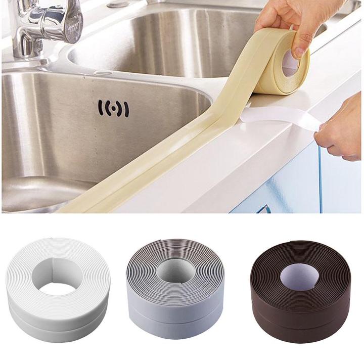 Kitchen Sink Washing Basin Self-Adhesive Waterproof Adhesive Tape ...