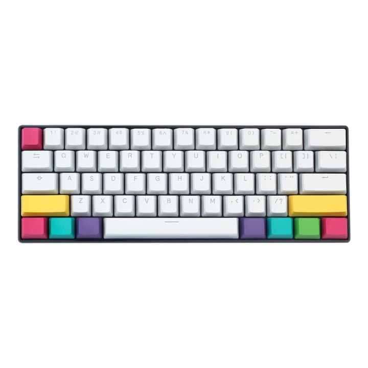 Keycaps PBT CMYK for Mechanical Keyboard Doubleshot OEM Profile NON ...