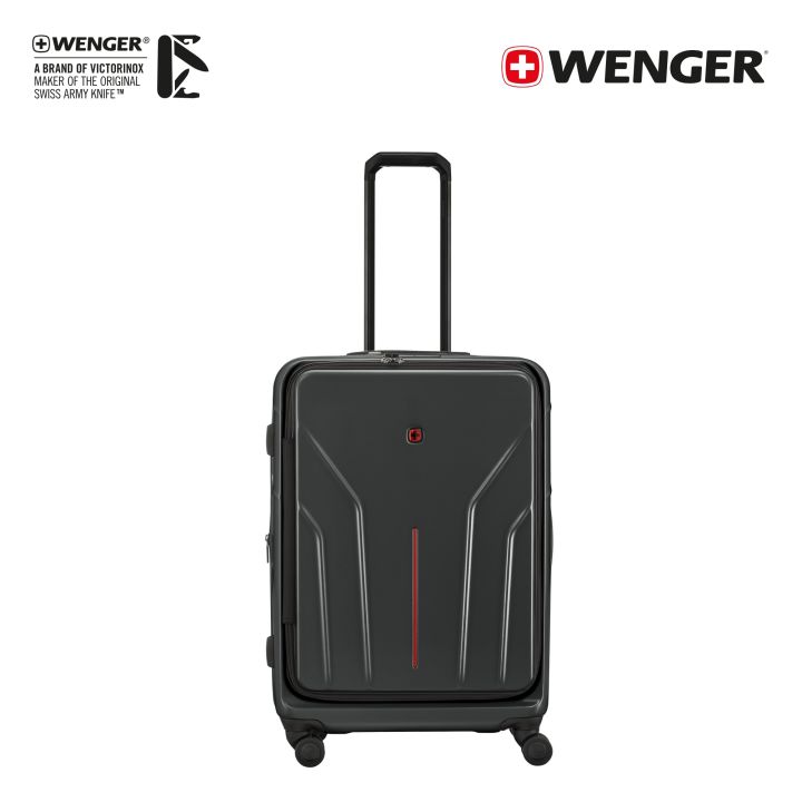 Wenger Amplix Front Opening Spinner Luggage Medium | Lazada PH