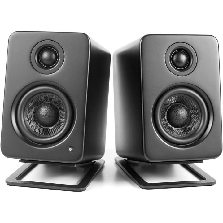PH Desktop Speaker Stands for Small Speakers Tilt Upwards Lightweight ...