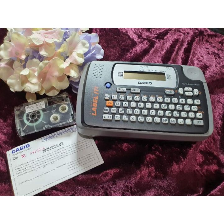 CASIO KL-120 KL120 LABEL PRINTER | Lazada PH