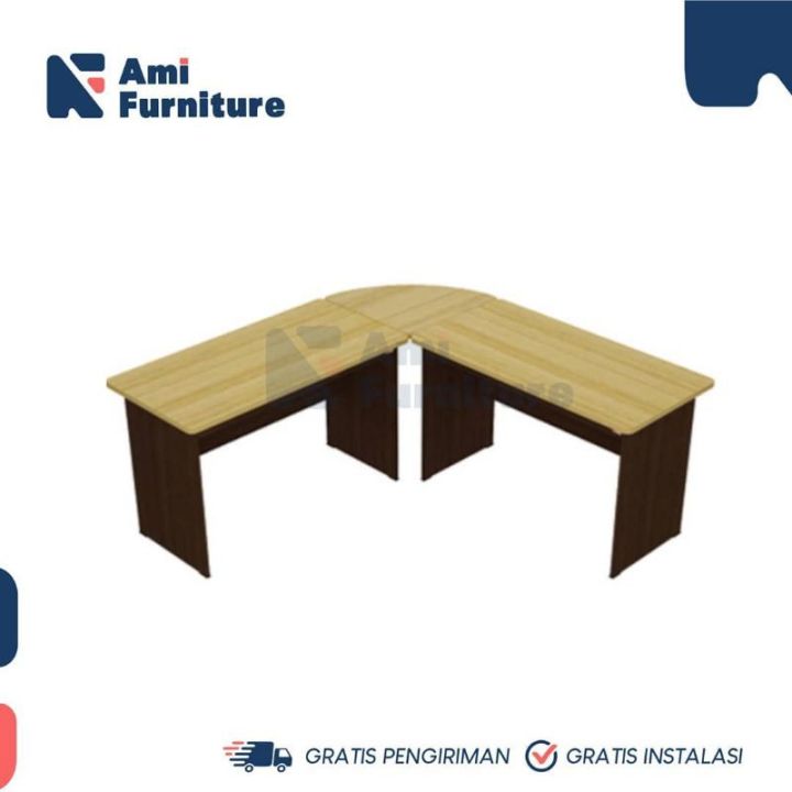 Meja Kerja Leter L Murah/Kombinasi Meja Kantor VINO SERIES MKO 120 merk ...