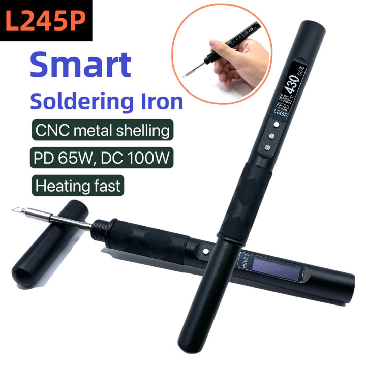 L245p 65w Electric Soldering Oled Display Welding Pen Dc 90w Fast ...