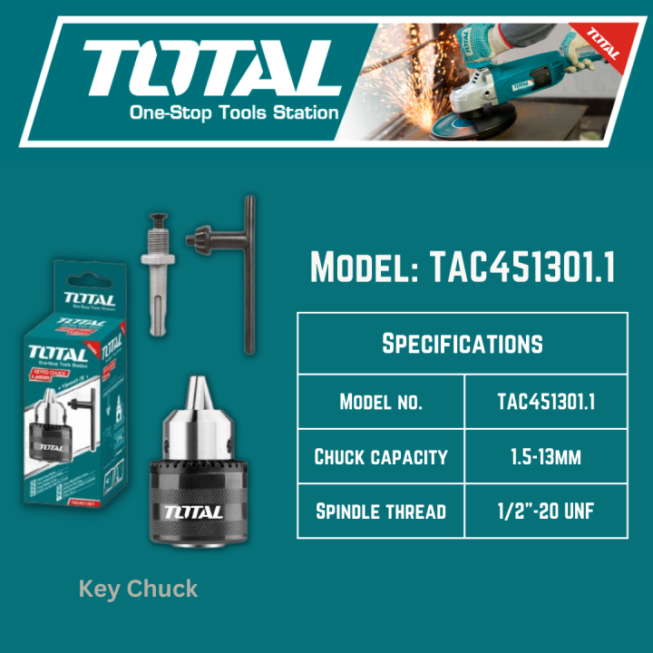 Total TAC451301.1 Key Chuck | Lazada
