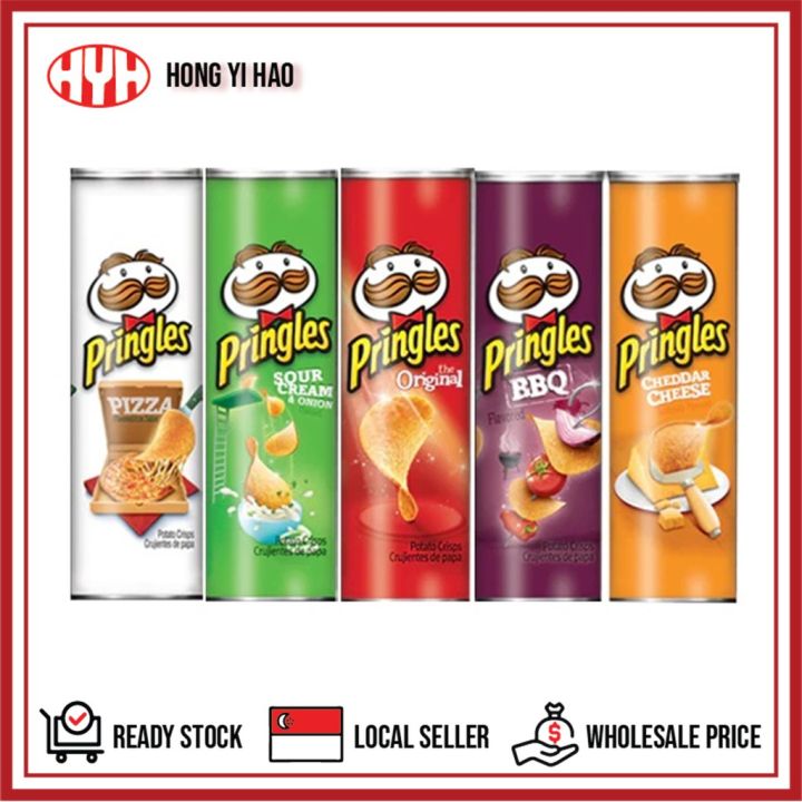 Pringles Potato Chips Halal (12x134g) | Lazada Singapore