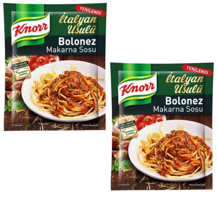 (Bundle of 2) Knorr Bolognese Pasta Sauce Mix Italian Style 45g [Best ...