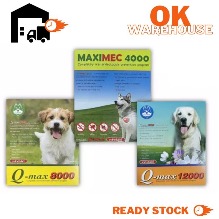 Q-Max/En-Dex 4000 / 8000/ 12000 Heart Worm, Mange, Tick & Flea Control ...