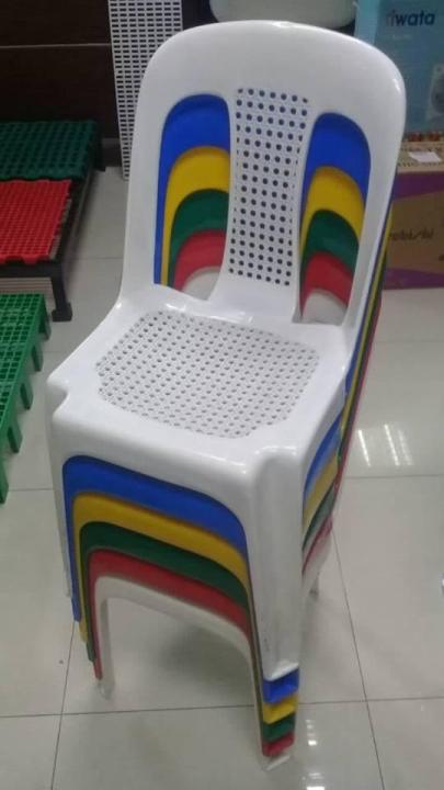 Monoblock Chair Set of 6 Pieces Yellow (13.7in x 14.9in x 31in) | Lazada PH